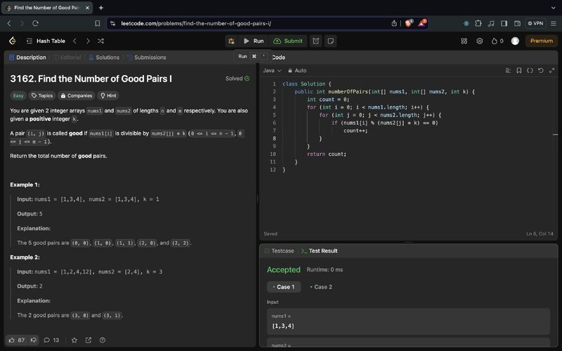 Rajat Agrawal on LinkedIn: #day14 #leetcode #hashmap #arrays #bruteforce Rajat Agrawal on LinkedIn: #day14 #leetcode #hashmap #arrays #bruteforce