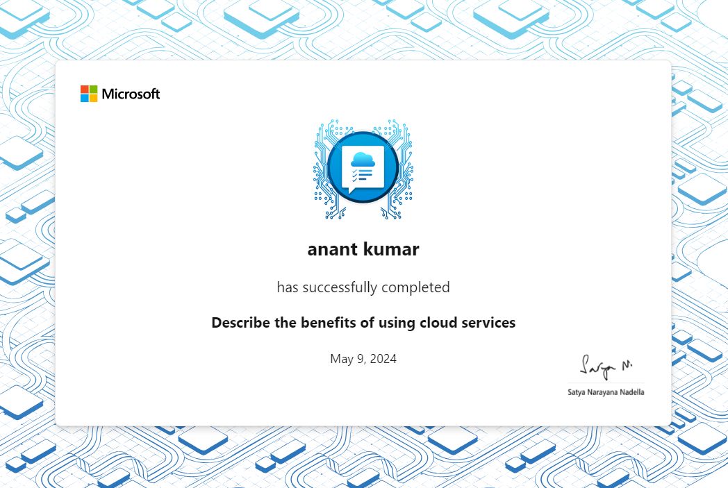 ANANT Kumar on LinkedIn: Another Achievement ANANT Kumar on LinkedIn: Another Achievement