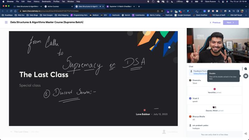 Sudipta Adhikary Joy on LinkedIn: #dsa #codehelp | 19 comments Sudipta Adhikary Joy on LinkedIn: #dsa #codehelp | 19 comments