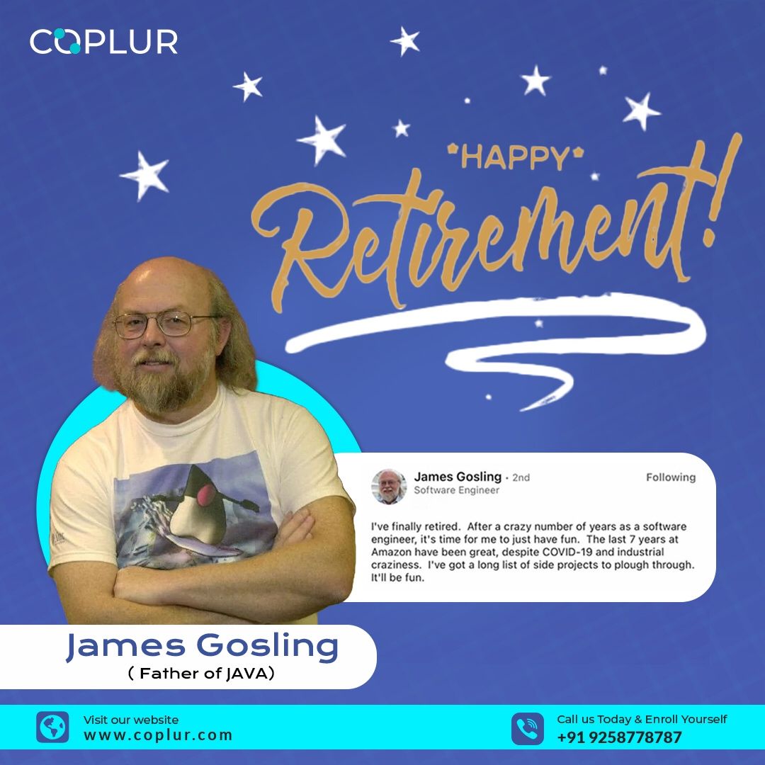 Coplur on LinkedIn: #jamesgosling #java #techlegend #innovation # ... Coplur on LinkedIn: #jamesgosling #java #techlegend #innovation # ...