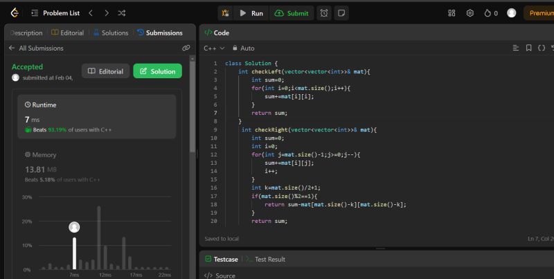 Aakash Shukla on LinkedIn: Day 12 of 100 days of code solved 2 2d array ... Aakash Shukla on LinkedIn: Day 12 of 100 days of code solved 2 2d array ...