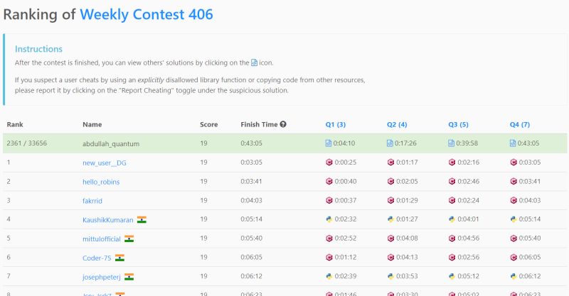 Abdullah Siddiqui on LinkedIn: #leetcode #codingcontest #problemsolving ... Abdullah Siddiqui on LinkedIn: #leetcode #codingcontest #problemsolving ...