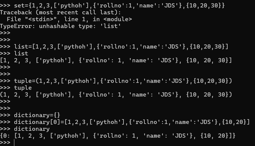 Divya Sree Jampani on LinkedIn: #python #data_types Divya Sree Jampani on LinkedIn: #python #data_types
