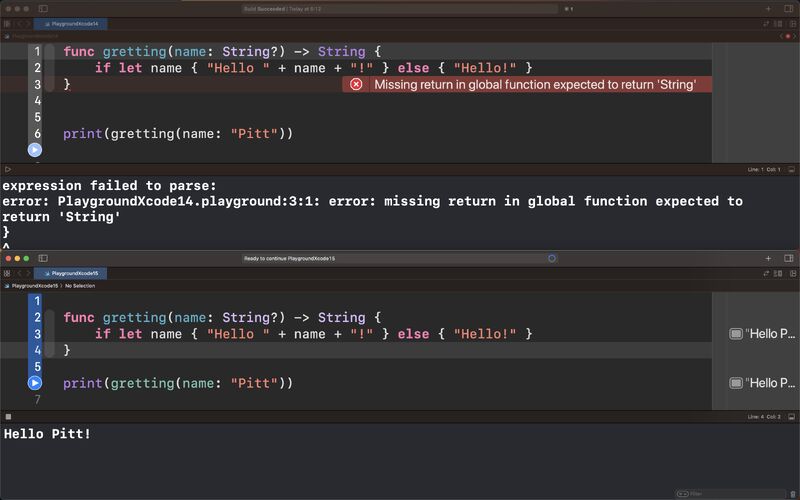Pedro Rojas on LinkedIn: In Swift 5.9 and Xcode 15, if and switch ... Pedro Rojas on LinkedIn: In Swift 5.9 and Xcode 15, if and switch ...