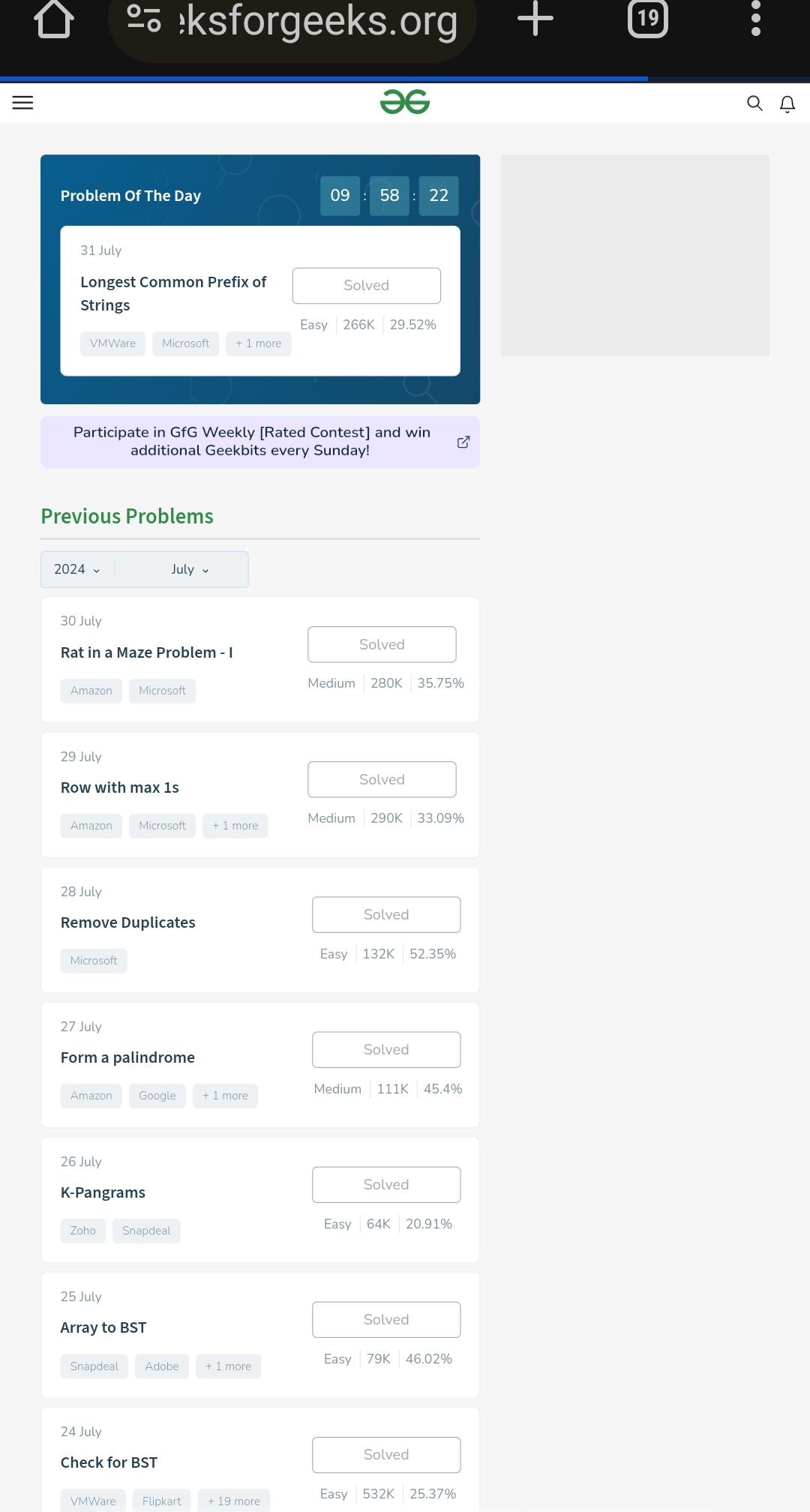 Amarjeet Kumar on LinkedIn: #geekstreak2024 #codingchallenge # ... Amarjeet Kumar on LinkedIn: #geekstreak2024 #codingchallenge # ...