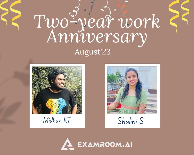 ExamRoom.AI® on LinkedIn: Hearty congratulations to Midhun K T,Shalini ... ExamRoom.AI® on LinkedIn: Hearty congratulations to Midhun K T,Shalini ...