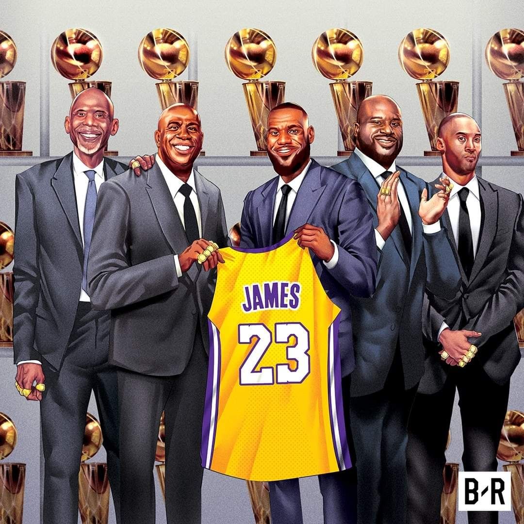 Darian Johnson on LinkedIn: Laker legends welcome LeBron to the ... Darian Johnson on LinkedIn: Laker legends welcome LeBron to the ...