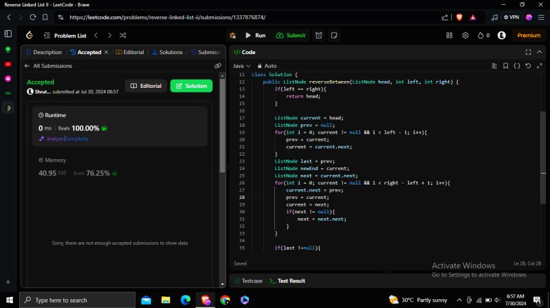 Shruti Dubey on LinkedIn: #100daysofcode #problemsolving #leetcode # ... Shruti Dubey on LinkedIn: #100daysofcode #problemsolving #leetcode # ...