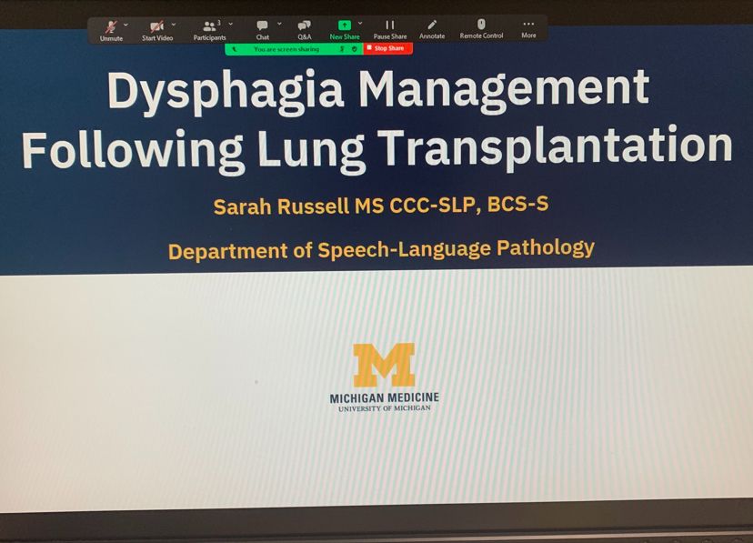 Sarah Russell MS CCC-SLP, BCS-S on LinkedIn: We finally got dysphagia ... Sarah Russell MS CCC-SLP, BCS-S on LinkedIn: We finally got dysphagia ...