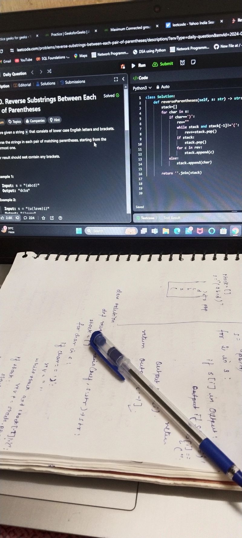 Samar Gupta on LinkedIn: #dsa #leetcodechallenge #stack Samar Gupta on LinkedIn: #dsa #leetcodechallenge #stack