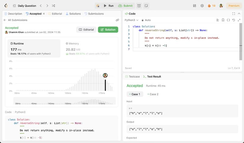 Shamim Khan on LinkedIn: #30daysofcode #leetcode #30daychallenge #code ... Shamim Khan on LinkedIn: #30daysofcode #leetcode #30daychallenge #code ...