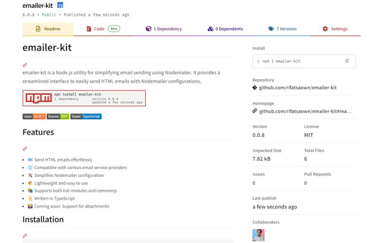 Md. Rifat Hossen Saown on LinkedIn: #nodejs #npm #email #developer # ... Md. Rifat Hossen Saown on LinkedIn: #nodejs #npm #email #developer # ...