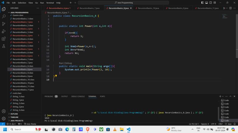 Mohd Kalam on LinkedIn: #dsa #java #recursion #discipline #learningjourney Mohd Kalam on LinkedIn: #dsa #java #recursion #discipline #learningjourney