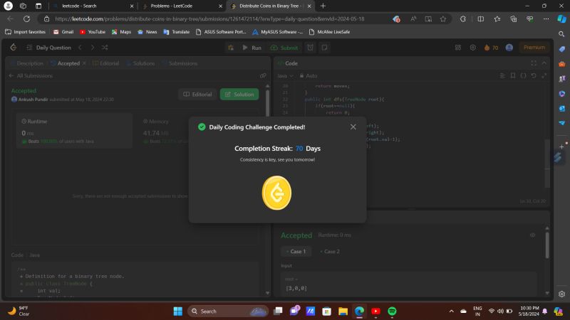 Ankush Pundir on LinkedIn: #dailycodingchallenge #leetcode # ... Ankush Pundir on LinkedIn: #dailycodingchallenge #leetcode # ...