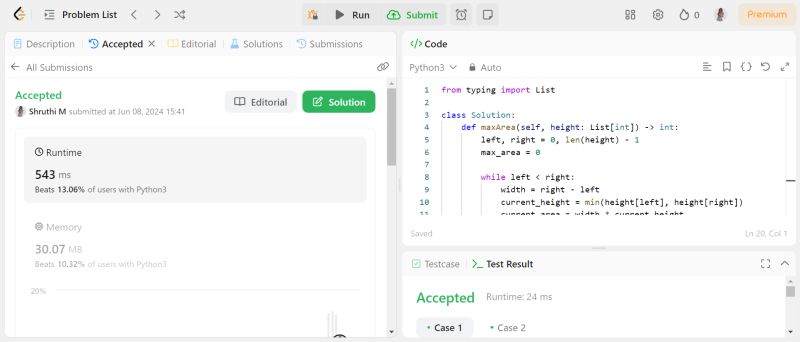 SHRUTHI MOHAN on LinkedIn: #50daysofcode #leetcode SHRUTHI MOHAN on LinkedIn: #50daysofcode #leetcode