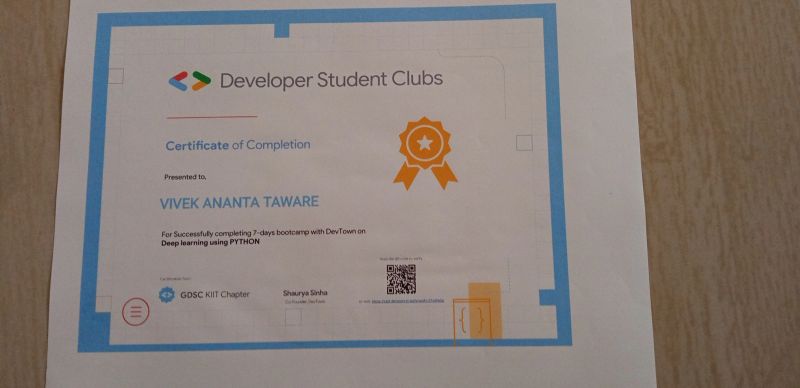Vivek Taware on LinkedIn: deep learning using python Vivek Taware on LinkedIn: deep learning using python
