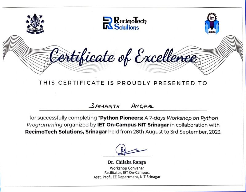 Samarth Angral on LinkedIn: #python #pythonprogramming #pythonpioneers ... Samarth Angral on LinkedIn: #python #pythonprogramming #pythonpioneers ...