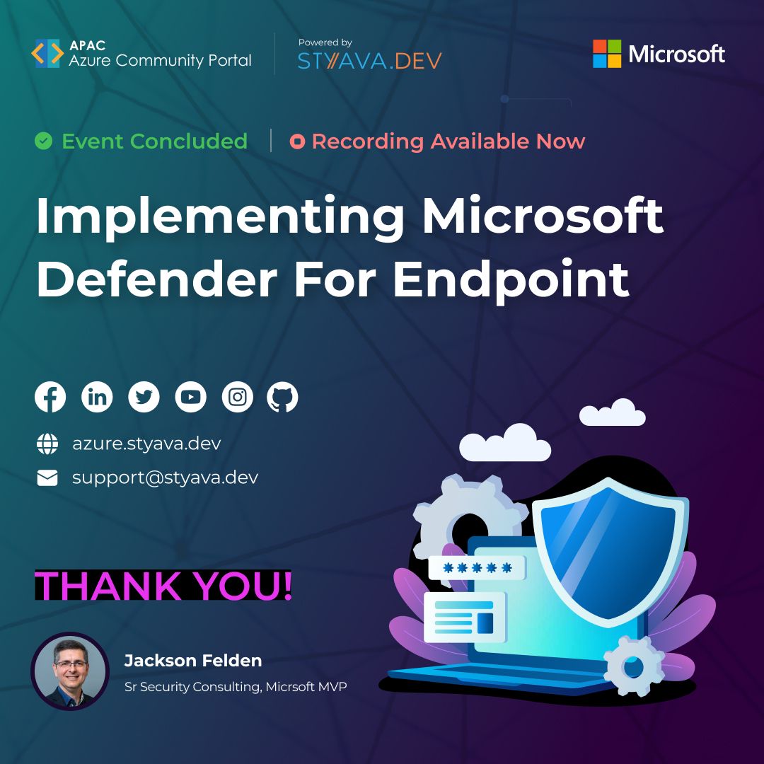 STYAVA.DEV on LinkedIn: #security #microsoft #network #thankyou #styavadev STYAVA.DEV on LinkedIn: #security #microsoft #network #thankyou #styavadev