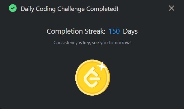 Prashant Dubey on LinkedIn: #leetcode #codingchallenge # ... Prashant Dubey on LinkedIn: #leetcode #codingchallenge # ...