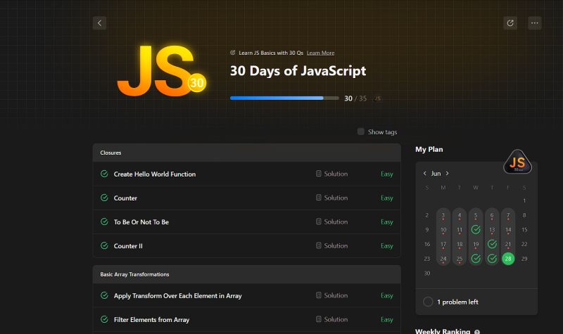 Saurabh Yadav on LinkedIn: #javascript #leetcode #codingchallenge # ... Saurabh Yadav on LinkedIn: #javascript #leetcode #codingchallenge # ...