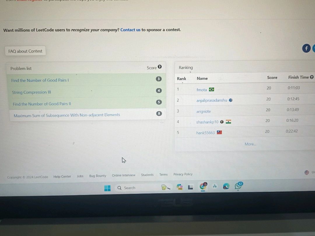 Lalit Kumar on LinkedIn: #leetcode #problemsolving #continuouslearing # ... Lalit Kumar on LinkedIn: #leetcode #problemsolving #continuouslearing # ...