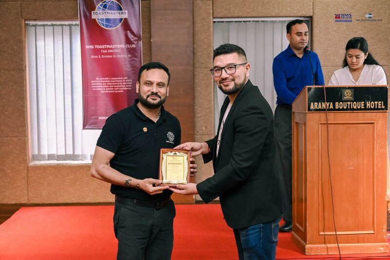 Brihat Boswa on LinkedIn: During IIMS College Toastmasters Installation ... Brihat Boswa on LinkedIn: During IIMS College Toastmasters Installation ...