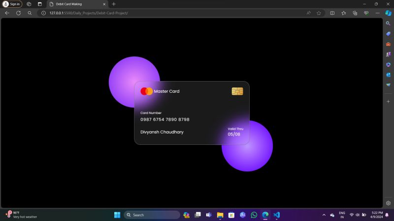 Divyansh Chaudhary on LinkedIn: -- Build my next project using HTML and ... Divyansh Chaudhary on LinkedIn: -- Build my next project using HTML and ...