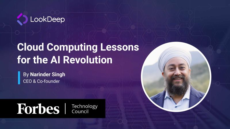Narinder Singh on LinkedIn: Cloud Computing Lessons For The AI ... Narinder Singh on LinkedIn: Cloud Computing Lessons For The AI ...