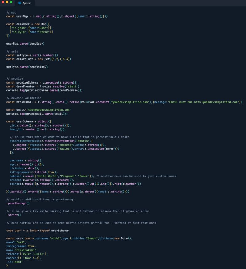 Rishi Bakshi on LinkedIn: #zod #validation #typescript #validation # ... Rishi Bakshi on LinkedIn: #zod #validation #typescript #validation # ...