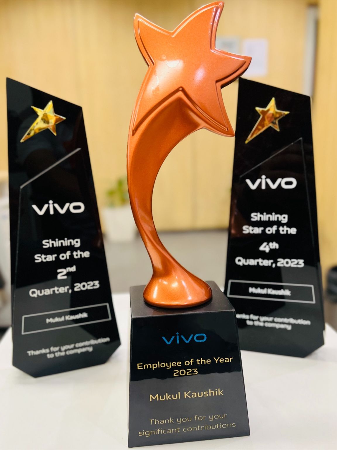 Mukul Kaushik on LinkedIn: #employeeoftheyear #keyaccountmanager #gratitude Mukul Kaushik on LinkedIn: #employeeoftheyear #keyaccountmanager #gratitude