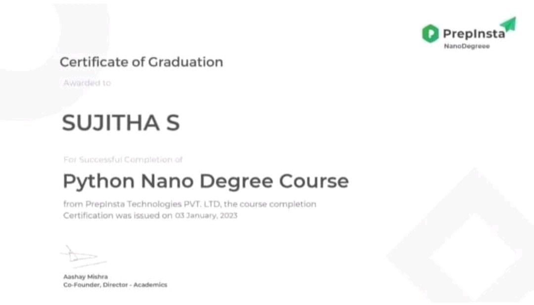SUJITHA S on LinkedIn: #python #sns #snsce #snsinstitutions # ... SUJITHA S on LinkedIn: #python #sns #snsce #snsinstitutions # ...