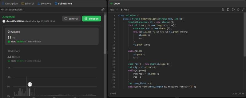 Dhruv Punekar on LinkedIn: #problemoftheday #java #leetcode # ... Dhruv Punekar on LinkedIn: #problemoftheday #java #leetcode # ...