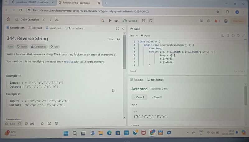 Junaid Rana on LinkedIn: #100daysofcode #java #dsa #code # ... Junaid Rana on LinkedIn: #100daysofcode #java #dsa #code # ...