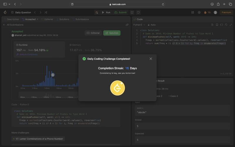 Dhanish Ahmed on LinkedIn: #leetcode #codingchallenge #day15 # ... Dhanish Ahmed on LinkedIn: #leetcode #codingchallenge #day15 # ...