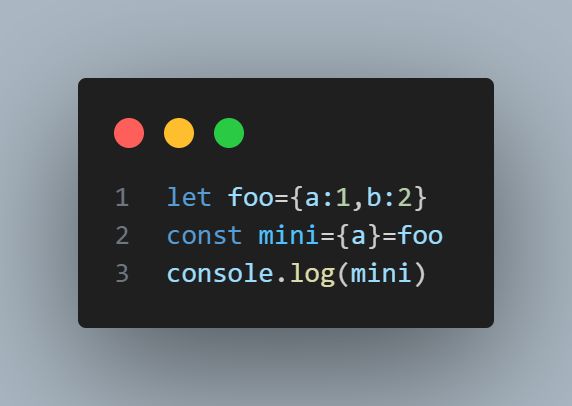 Kaleel Rahman on LinkedIn: #javascript #coding #destructuring # ... Kaleel Rahman on LinkedIn: #javascript #coding #destructuring # ...