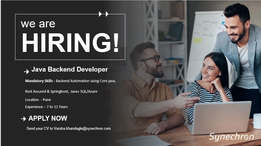 Varsha Khandagle on LinkedIn: #javadeveloper #backenddeveloper # ... Varsha Khandagle on LinkedIn: #javadeveloper #backenddeveloper # ...