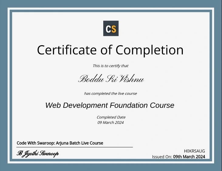 Sri Vishnu Boddu on LinkedIn: #webdevelopment #html #css #javascript # ... Sri Vishnu Boddu on LinkedIn: #webdevelopment #html #css #javascript # ...