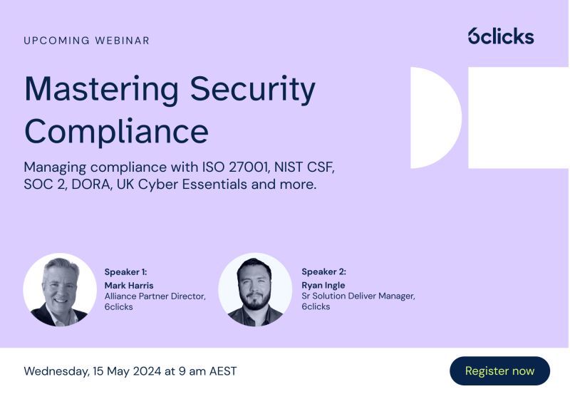 6clicks on LinkedIn: #webinar #ai #grc #compliance #cybersecurity #iso27001 6clicks on LinkedIn: #webinar #ai #grc #compliance #cybersecurity #iso27001