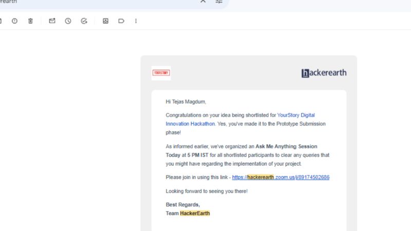 Tejas Magdum on LinkedIn: #hackthon Tejas Magdum on LinkedIn: #hackthon