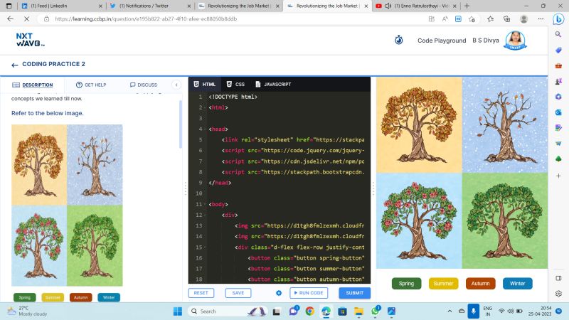 B S Divya Bharathi on LinkedIn: #connections #coding #javascript # ... B S Divya Bharathi on LinkedIn: #connections #coding #javascript # ...