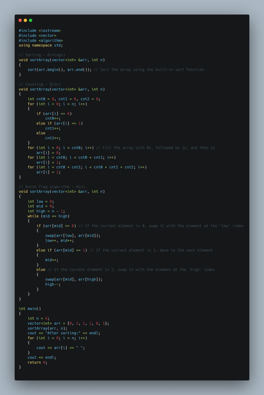 Ankur Sarkar on LinkedIn: #sortingalgorithm #complexity #arraysorting # ... Ankur Sarkar on LinkedIn: #sortingalgorithm #complexity #arraysorting # ...