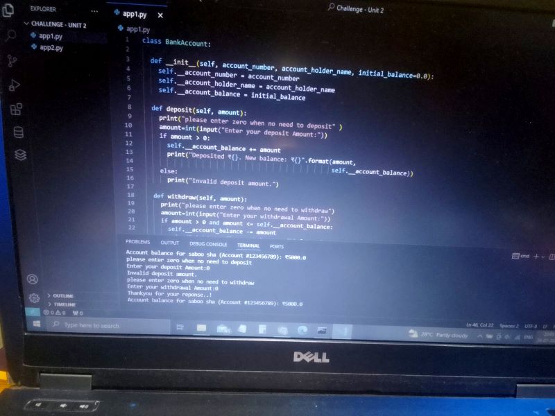 Saboor Nisha on LinkedIn: #codepractice #pythonprogramming # ... Saboor Nisha on LinkedIn: #codepractice #pythonprogramming # ...