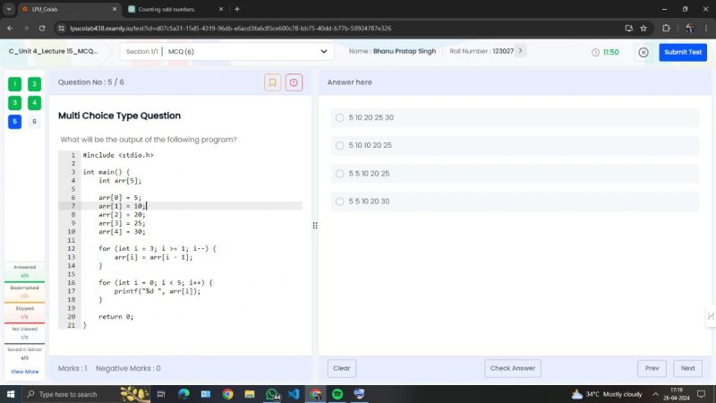 Bhanu Pratap Singh on LinkedIn: #programmingjourney #arrays # ... Bhanu Pratap Singh on LinkedIn: #programmingjourney #arrays # ...