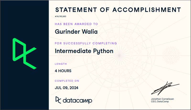 Gurinder Walia CSM®CSPO® on LinkedIn: #python #intermediatetraining # ... Gurinder Walia CSM®CSPO® on LinkedIn: #python #intermediatetraining # ...