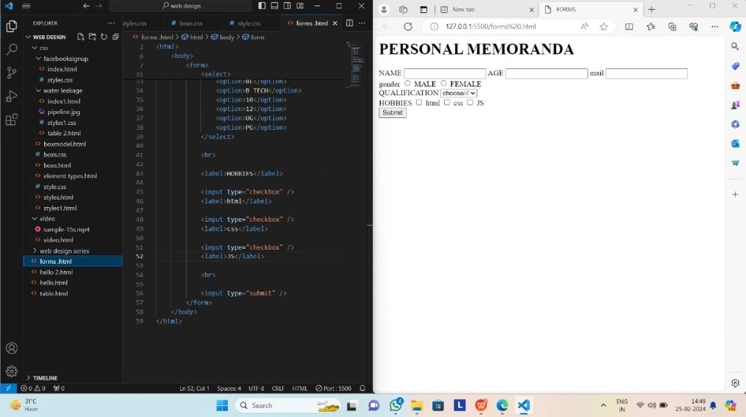 LOKESH KUMARAN B on LinkedIn: #webdevelopment #html #codingprogress LOKESH KUMARAN B on LinkedIn: #webdevelopment #html #codingprogress