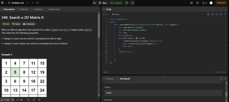 Ravi Ranjan on LinkedIn: #leetcode #coding #c #dsa #programming #tech Ravi Ranjan on LinkedIn: #leetcode #coding #c #dsa #programming #tech
