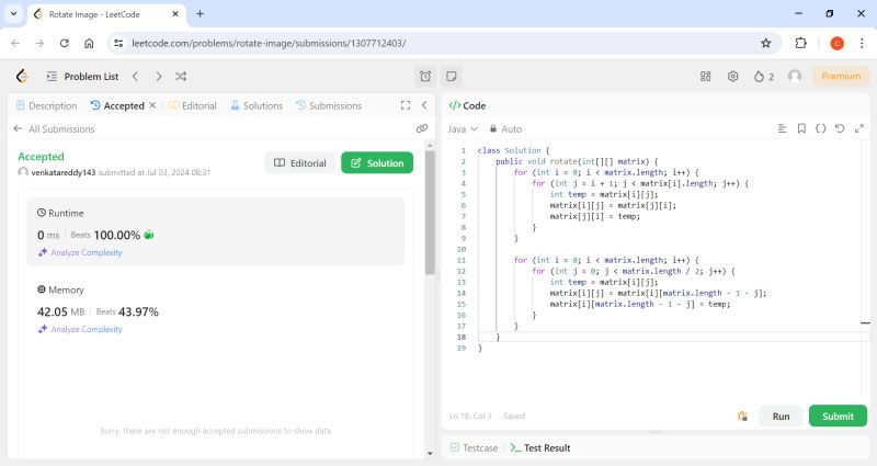 Challa Venkata Reddy on LinkedIn: Today, I solved two coding problems ... Challa Venkata Reddy on LinkedIn: Today, I solved two coding problems ...