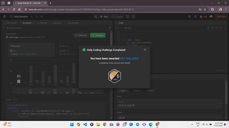 Ankit Singh on LinkedIn: #leetcode #codingchallenge #algorithm # ... Ankit Singh on LinkedIn: #leetcode #codingchallenge #algorithm # ...