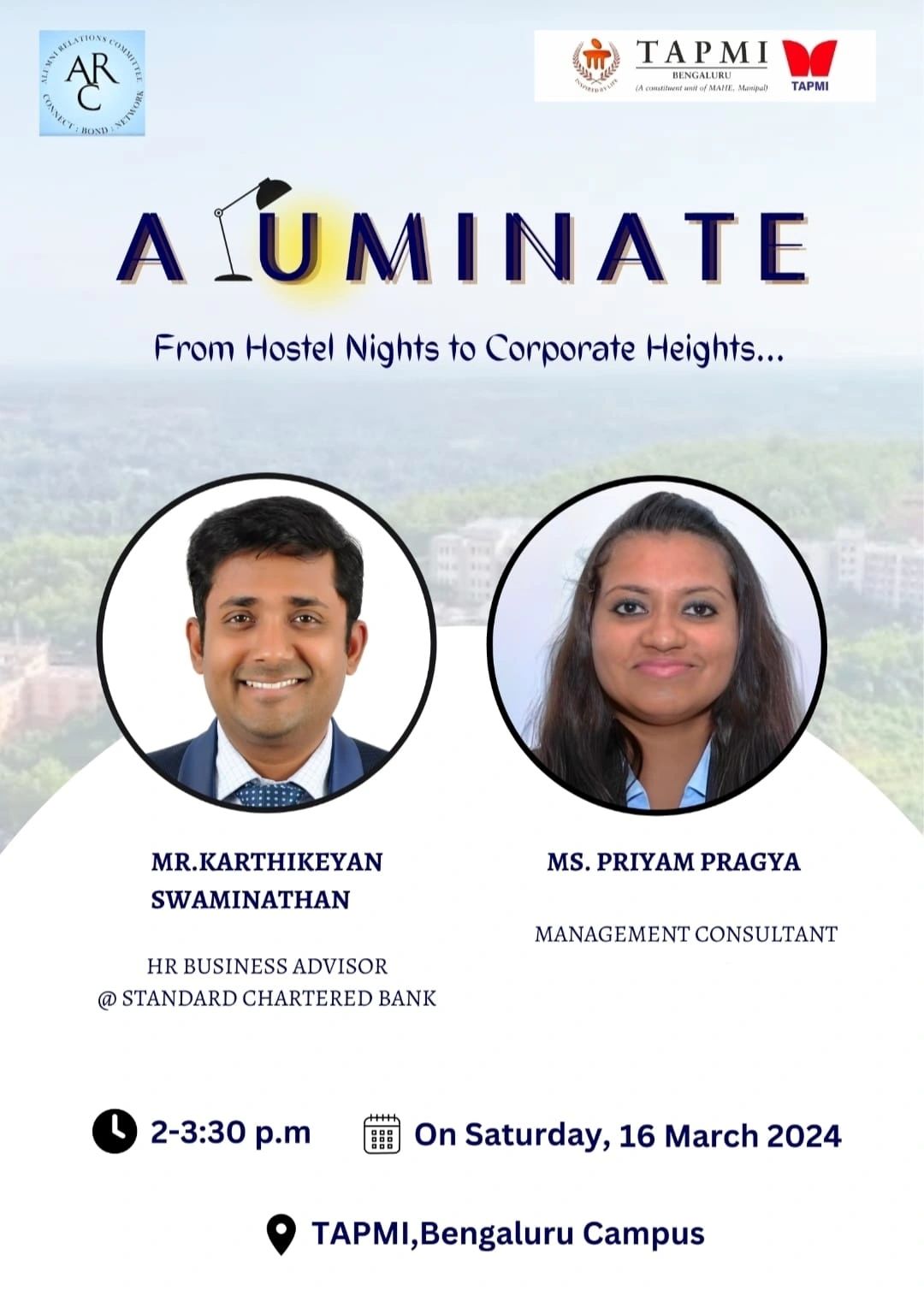 Kriti Pande on LinkedIn: Alumni Relations Committee of TAPMI Bengaluru ... Kriti Pande on LinkedIn: Alumni Relations Committee of TAPMI Bengaluru ...