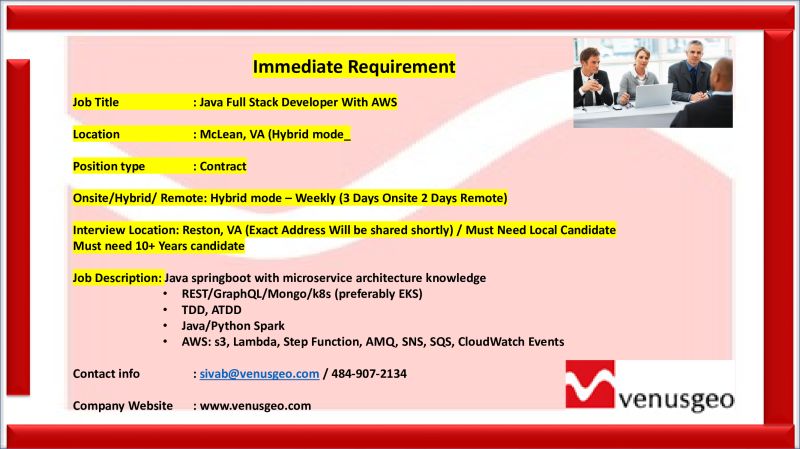 Siva Balan on LinkedIn: #c2crequirements #c2cusajobs #c2cjobs # ... Siva Balan on LinkedIn: #c2crequirements #c2cusajobs #c2cjobs # ...
